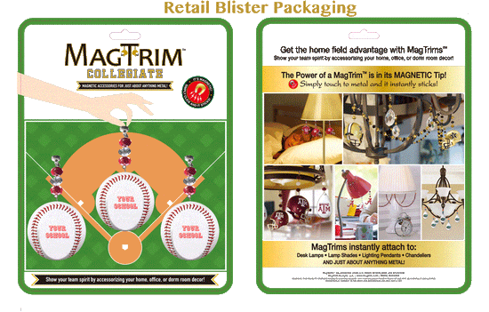 Florida State University - Team BASEBALL - MAGNETIC ORNAMENT – MagTrim ...