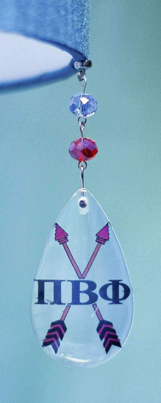 Logo Crystal - Badge - Pi Beta Phi (Set of 3) MAGNETIC ORNAMENT ...